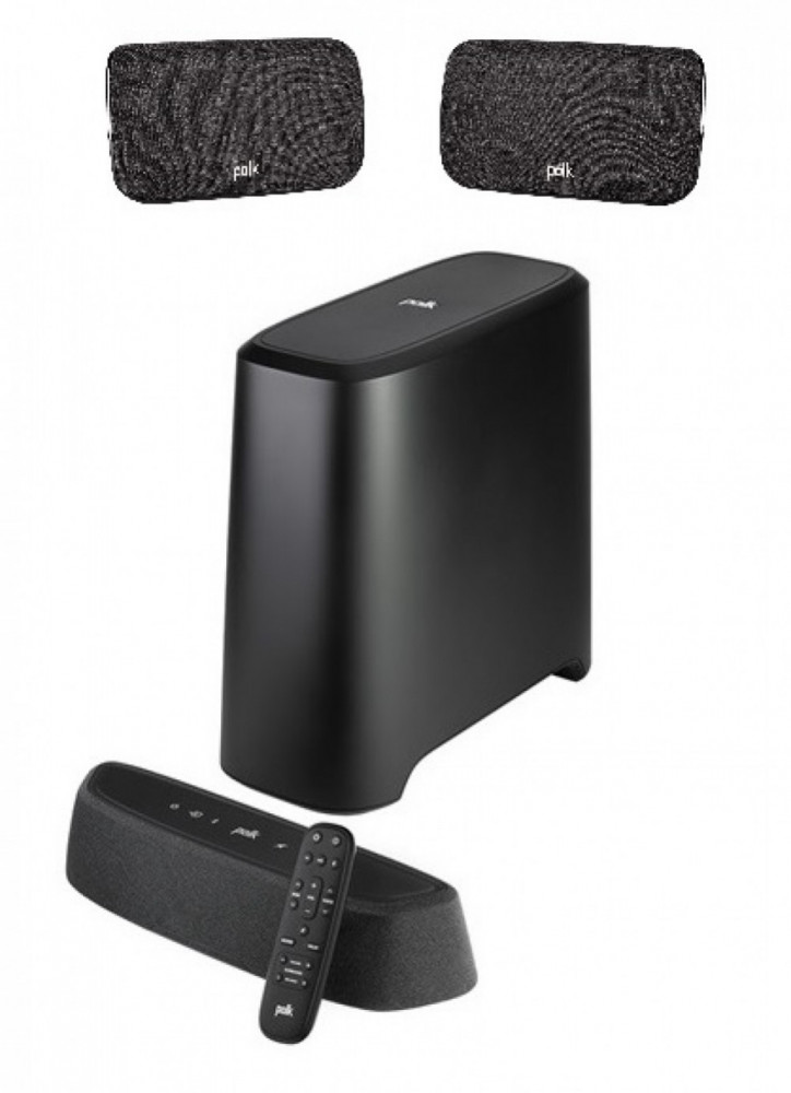 Polk Audio MagniFI Mini AX Soundbar inkl Trådlösa bak högtalare - kungstv