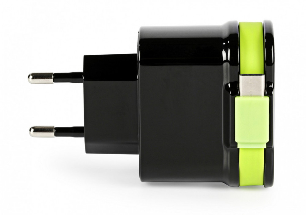 Sweex USB Laddare 3 Amp Laddare Micro USB +2st USB- A uttag - kungstv