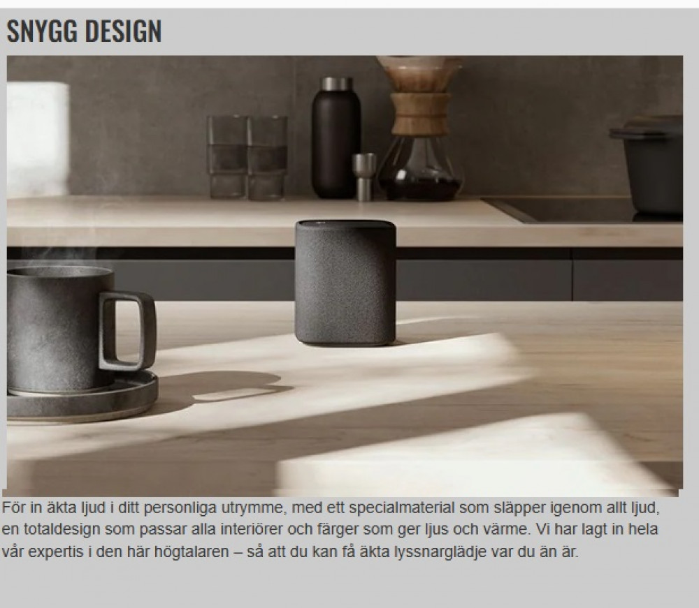 Yamaha True X-Högtalare 1A - WS-X1A - kungstv