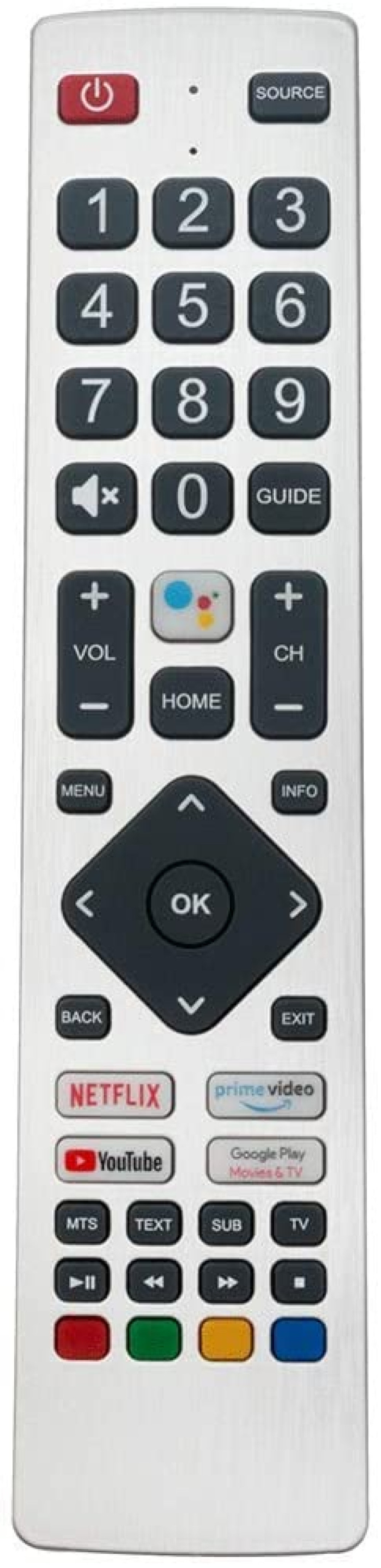 Sharp Original Sharp Tv fjärrkontroll med RF-signal - kungstv