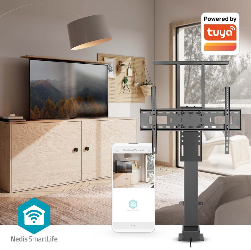 Nedis Motor Smart WiFi Tv-Hiss TVSM5840BK - kungstv